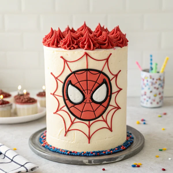 Spiderman Cake Bellville Cape Town | Superhero Birthday Cake