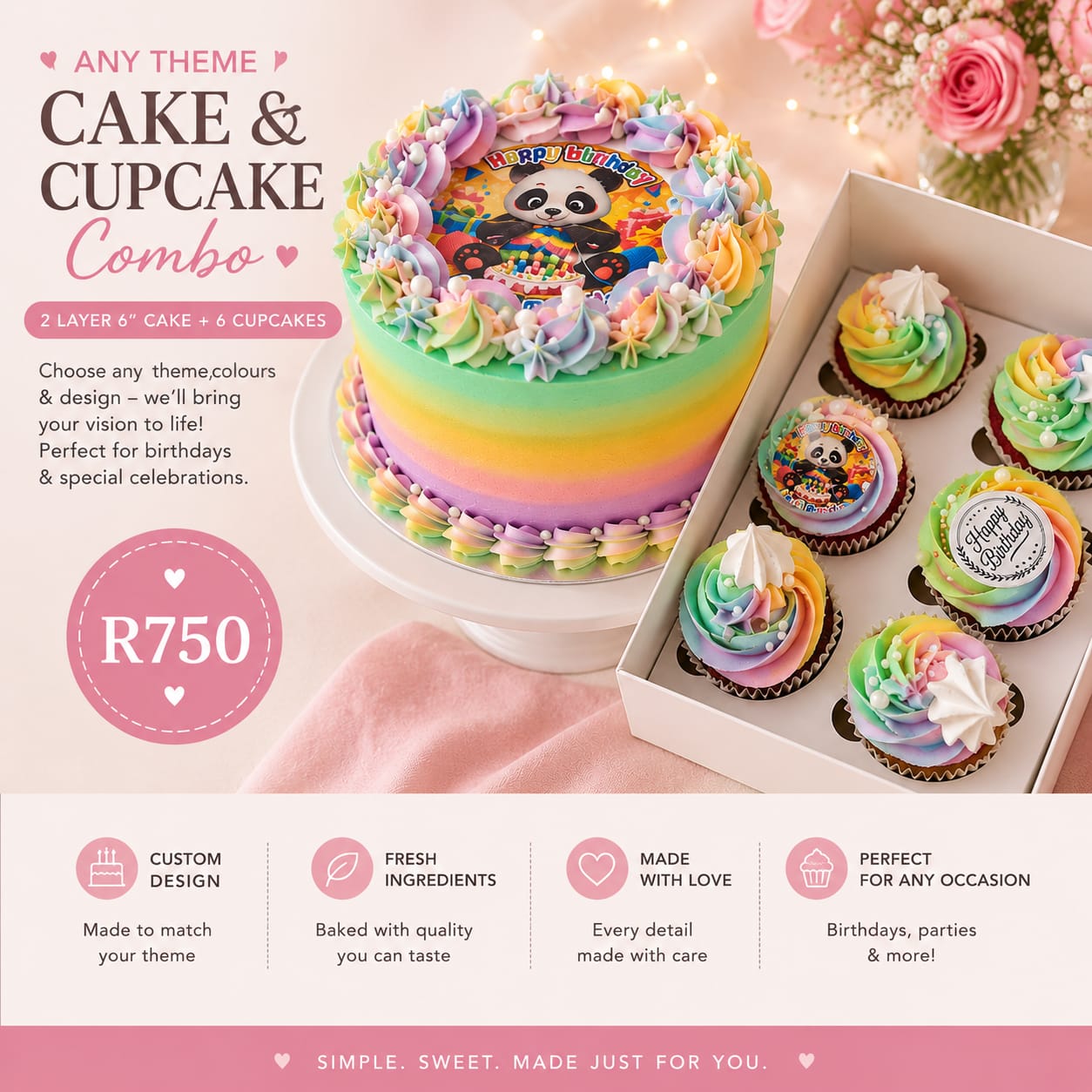 Cape to Cake – Custom Cakes in Bellville, Oakglen